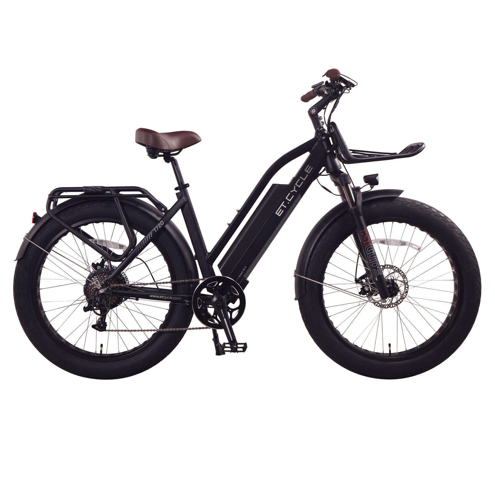 Adult Electric Bike with Large Battery and Dual Disc Brakes Wholesale
